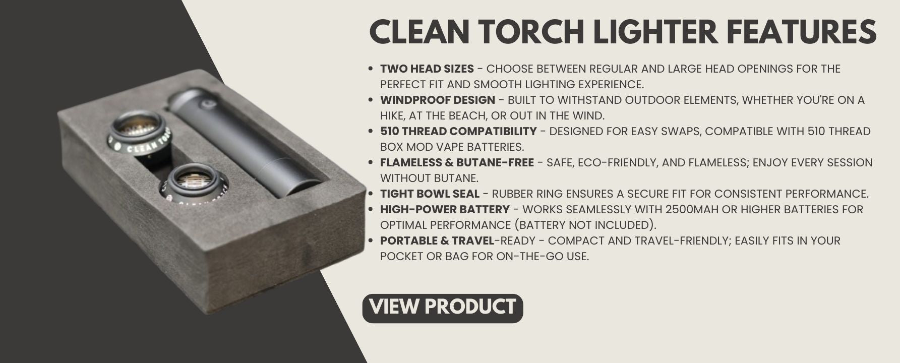 Clean Torch